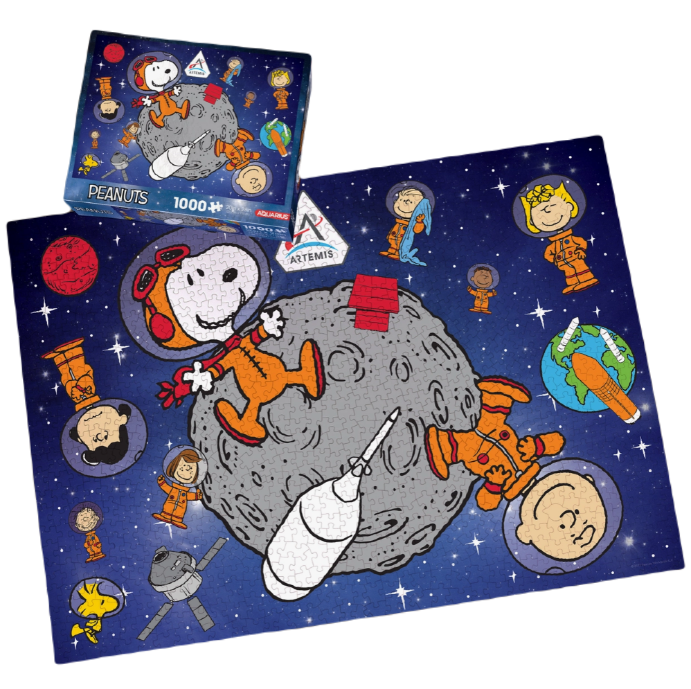 Snoopy Astronaut Art