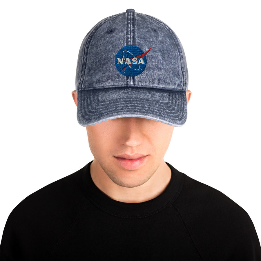 NASA Vintage Cotton Twill Cap